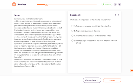 Global Exam: practice online to receive your language certification